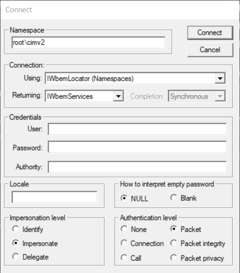 Remote WMI connection issue - Network Scanner Help