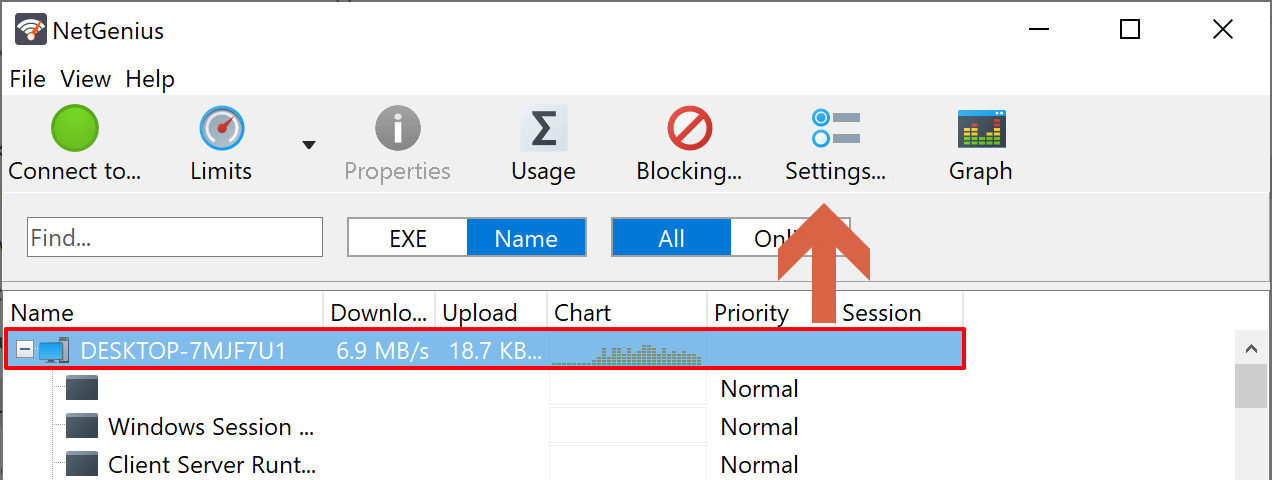 Why is the Settings button greyed out? - NetGenius Help